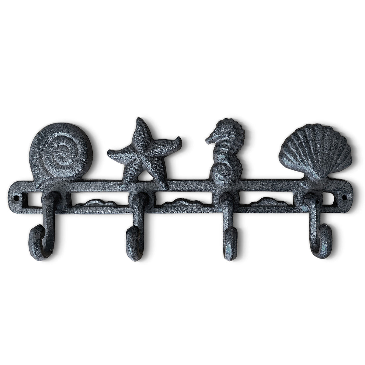 Cast Iron Seashell Wall Hooks, 13” – Wall Charmers