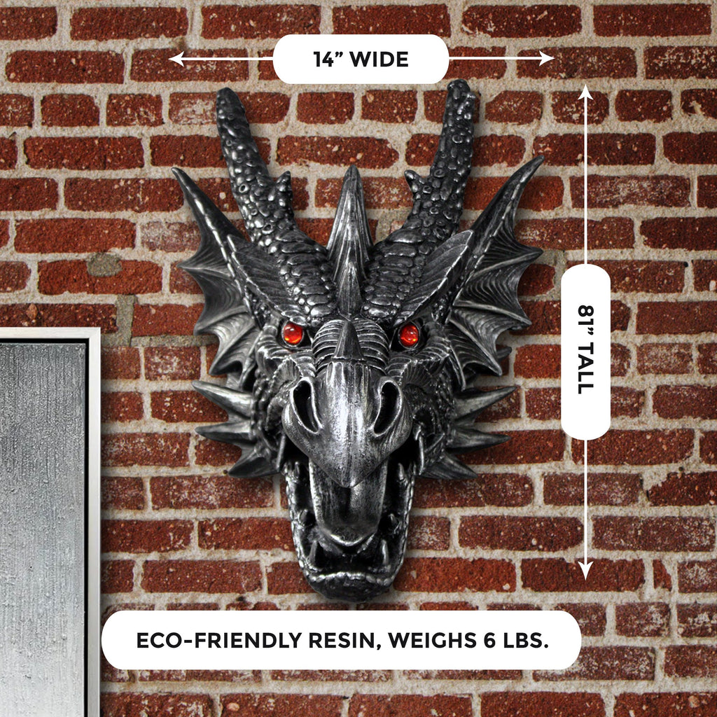 Dragon Head Wall Decor | FREE 2 Day Shipping + Hassle-Free Returns ...