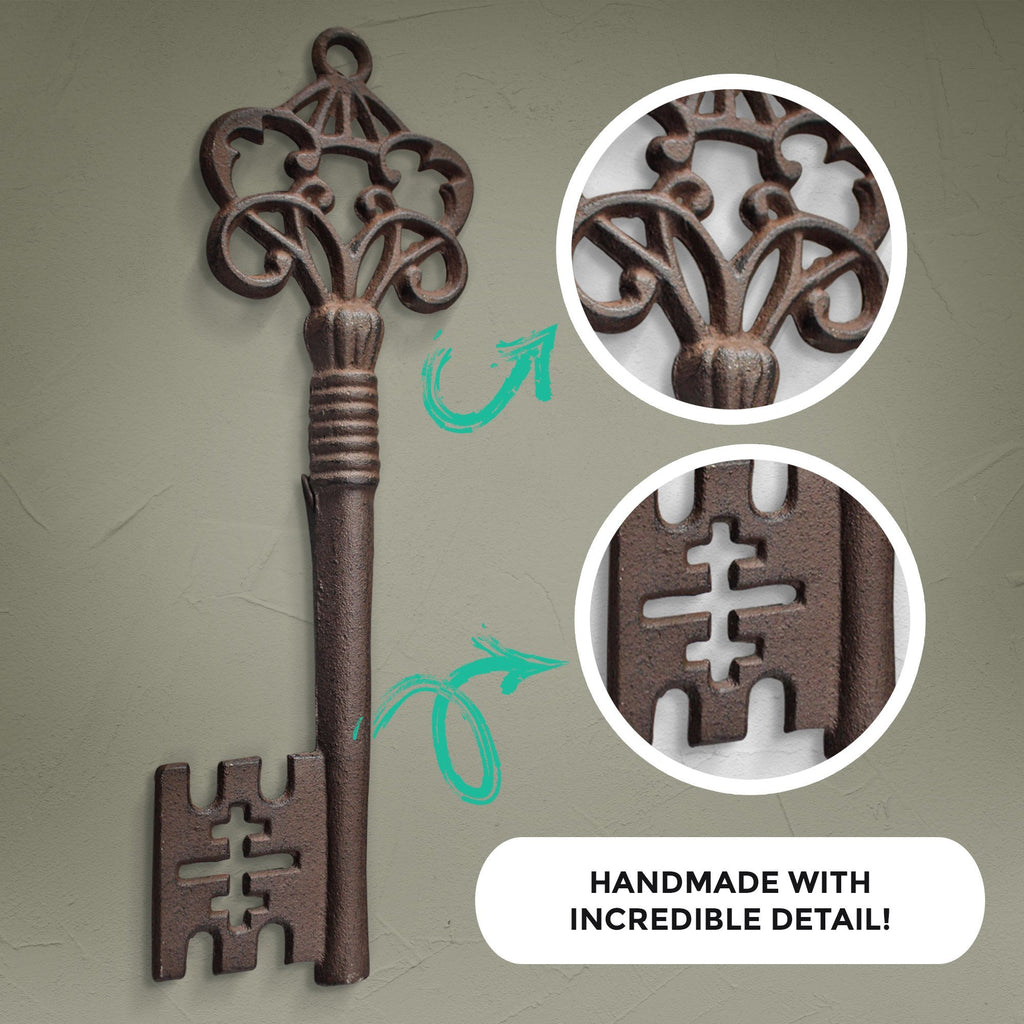 Bronze Skeleton Key Decor - FREE 2 Day Shipping + Hassle-Free Returns ...